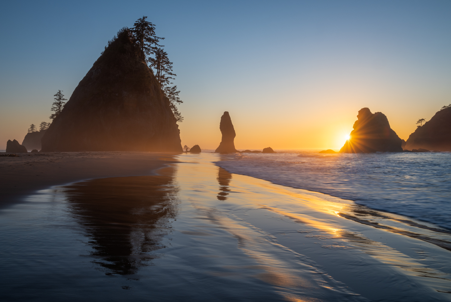 Shi Shi Beach Sunset Shi Shi Beach Olympic National Park Washington Shi Shi Beach Sunset Shi Shi Beach Olympic National Park Washington